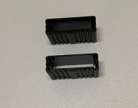 China Heat-resistant Metal Small Aluminum Housing 43*14*30mm For Control Panel Enclosure In Anodized Black for sale