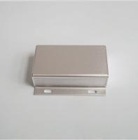 China Durable Custom Enclosure With Mounting Brackets In Anodized Silver and Black 49*24*80mm for sale