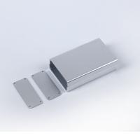 China Corrosion Resistance Anodizing Black and Silver Extruded Aluminum Enclosure Housing For Industrial Control Panels for sale