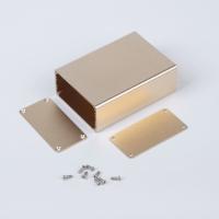 China Width50mm Height25mm One-body Good Thermal Property Aluminum Housing For Electronics for sale