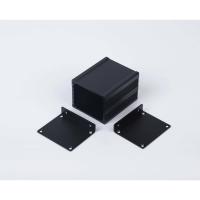 China 50*40*60mm Cost-effective Anodized Black and Grey Metal Aluminum Housing For Project Box for sale