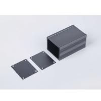China 50*40*60mm Cost-effective Anodized Black and Grey Metal Aluminum Housing For Project Box for sale