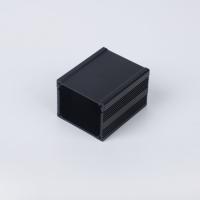 China 50*40*60mm Cost-effective Anodized Black and Grey Metal Aluminum Housing For Project Box for sale