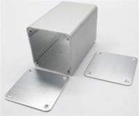 China Customizable Design Anodizing White and Black Metal Aluminum Housing Aluminum Box For networking Equipment Size 52*52*80mm for sale