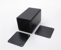 China Customizable Design Anodizing White and Black Metal Aluminum Housing Aluminum Box For networking Equipment Size 52*52*80mm for sale