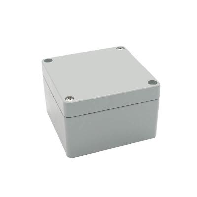 China 120x120x82mm Waterproof Outdoor Square Electrical Enclosures for sale