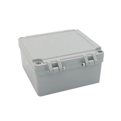 China 160x160x90mm IP65 Aluminum Case Junnction Box Electrical with Hinge for sale