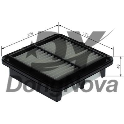 China 17220-5AY-H01 Automobile Engine Air Filters Engine Car Filter 17x18x5cm For Honda Accord Civic for sale