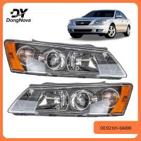 China 92101-0A000 92102-0A000  Car Head light lamp auto headlight for hyundai SONATA 2004 Headlight US Edition for sale