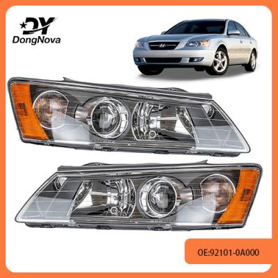 China 92101-0A000 92102-0A000  Car Head light lamp auto headlight for hyundai SONATA 2004 Headlight US Edition for sale