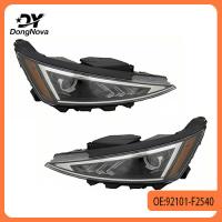 China 92101-F2540 92102-F2540  Car Head light lamp auto headlight for hyundai  ELANTRA 2018-2019 for sale