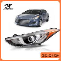 China 92101-A5050 92102-A5050 Car Head light lamp auto headlight for hyundai  ELANTRA 2011-2013 American Edition for sale