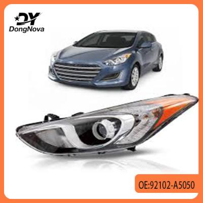 China 92101-A5050 92102-A5050 Car Head light lamp auto headlight for hyundai  ELANTRA 2011-2013 American Edition for sale