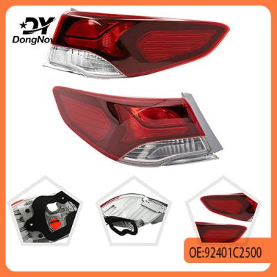 China 92401-C2500 92402-C2500 LEd taillights car taillights brake lights for hyundai SONATA 2018-2019 Halogen for sale