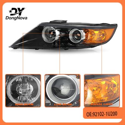 China 92101-1U200 92102-1U200 Car Head Light Lamp Auto Headlight For Kia SORENTO 2009- Headlights US Edition for sale
