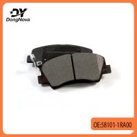 China 58101-1RA00 58302-1RA00Wear Resistant Automobile Braking System For Hyundai Accent 2012-2013 for sale