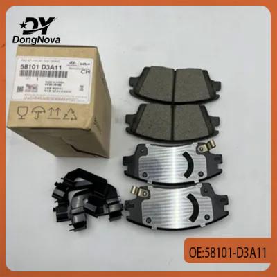 China 58101-D3A11 58302-D3A11 Hyundai Tucson Brake Pad Kia Sportage Brake Pad Low Noise for sale