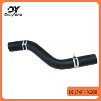 China 25411-1G00 25412-1G000 Car Radiator Hose Pipe Car Water Pump Pipe For Kia Rio 2005-2011 for sale