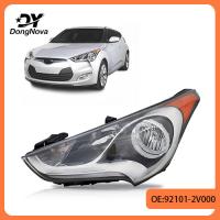 China 92101-2V000 92102-2V000 Car Head light lamp auto headlight for Hyundai  Veloster 2012-2016 for sale