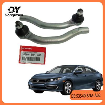 China 53540-SNA-A02 Front Wheel Tie Rod 53560-SNA-A02 Tie Rod End Links For Honda Civic 2005-2011 for sale