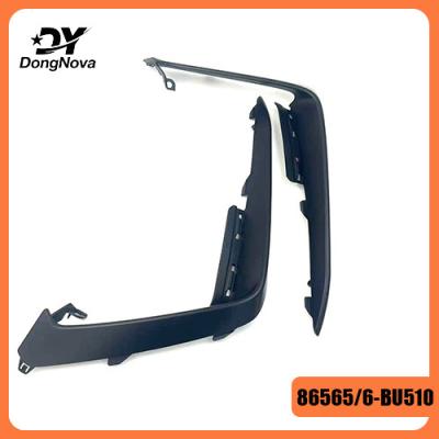 China 86565-BU510 86566-BU510 Front Bumper Left And Right Strip Trim Strip Fog Lamp Trim Frame For Hyundai Elantra 2024 for sale