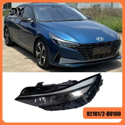 China 92101-BU100 92102-BU100  LED Headlight Assembly For Hyundai ELANTRA 2021 2022 2023 2024 for sale