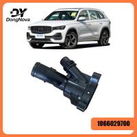 China 1066029700 thermostat housing For Geely Kx11 Monjaro Xingyue for sale