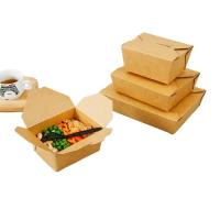 China Customized Cardboard Food Takeaway Boxes Packaging Biodegradable Frozen Food for sale