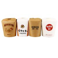China Glossy Fast Food Sandwich Fried Chicken Boxes Packaging Cardboard Paper for sale