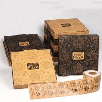 China Biodegradable Corrugated Pizza Packaging Box 3 6 8 10 12 14 16 18 20 Inch for sale
