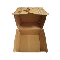China Customizable Logo Leak-Proof Biodegradable Fast Food Burger Box for Takeaway Packaging for sale