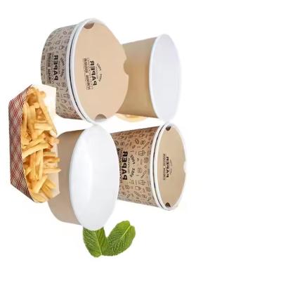 China Custom Printed Kraft Burger Box for Fast Food Takeaway Packaging in CMYK 4 Color for sale