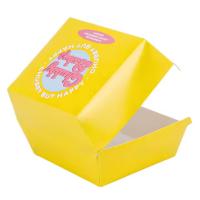 China Custom Eco-Friendly Burger Fries Boxes Oil-Resistant Packaging for Your Business for sale