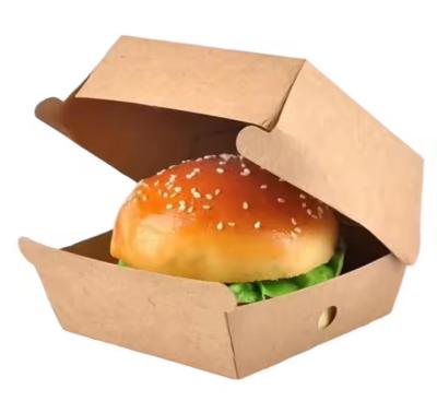 China Customized Printed Logo Food Packaging Box Recyclable and Disposable for Fast Food Takeaway for sale