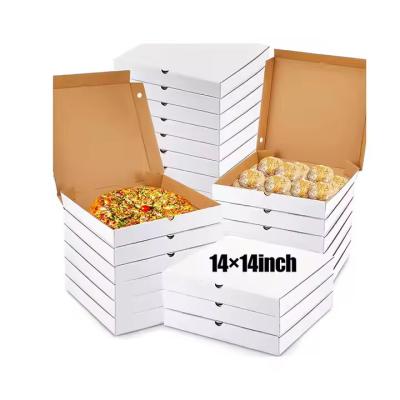 China Paper Cardboard Packaging Customized Size Pizza Boxes with Logo in Rigid Boxes for sale