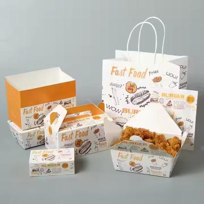 China Wholesale Custom Eco-Friendly Takeaway Food Packaging Boxes – Hamburger, Fries & Chicken Sandwich Boxes for sale