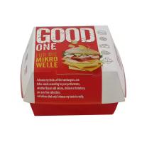 China Customized Fast Food Takeaway Packaging Box for Hamburger and French Fries for sale