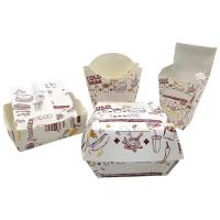 China Customized Eco-friendly Fast Food Packaging Box For Fried Chicken French Fries Burger Box Set Meal for sale