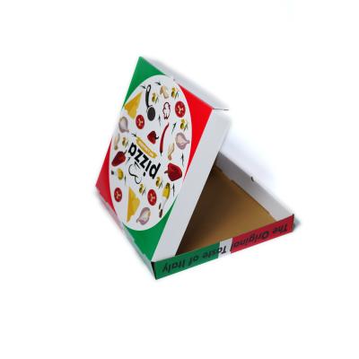 China Custom Logo Size Biodegradable Fast Food Corrugated Paper Packaging Pizza Box for Environmentally-friendly Packagin for sale