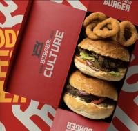 China Customized Burger Box Large Capacity Fast Food Combination Packaging Folding French Fries Burger Box for sale