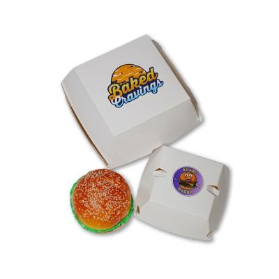 China Customized hamburger box eco-friendly and recyclable disposable fast food takeaway box for sale