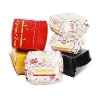 China Factory Customized Eco-friendly Burger Box Disposable Fast Food Takeaway Packaging Box for sale