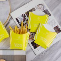 China Customized printing of french fries eco-friendly biodegradable disposable fast food paper box for sale