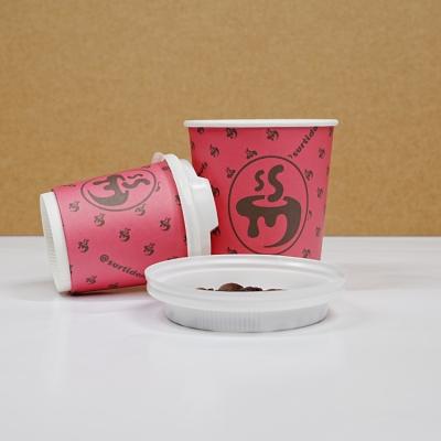 China Wholesale customized printing logo for coffee shops disposable double-layer hot drink paper coffee cups for sale