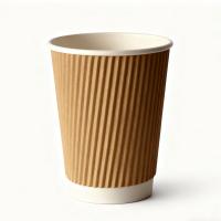 China Disposable paper cup biodegradable customized eco-friendly hot drink coffee paper cup for sale