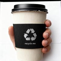 China Coffee shop wholesale paper cup custom printing logo hot drink paper coffee cup with lid for sale
