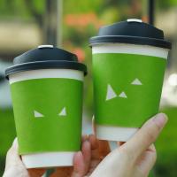 China Wholesale paper cups customized hot drinks disposable coffee tea double wallpaper cups coffee cups for sale