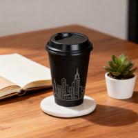 China Customized Logo Disposable Double Wall 8oz 12oz 16oz Hot Drink Coffee Paper Cup for sale