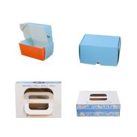 China Baking and Dessert Shop Customized Printing Logo Eco-friendly Food Grade Handheld Packaging Small Cake Dessert Biscuit Paper Box for sale