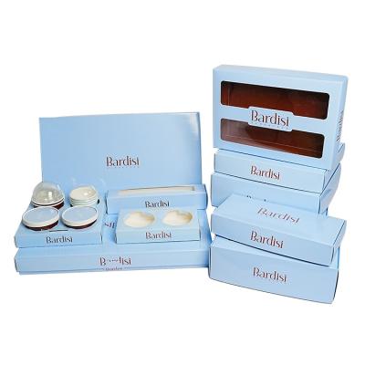 China Wholesale Custom Logo Eco-Friendly Foldable Gift Box for Baked Goods and Ice Cream Packaging for sale